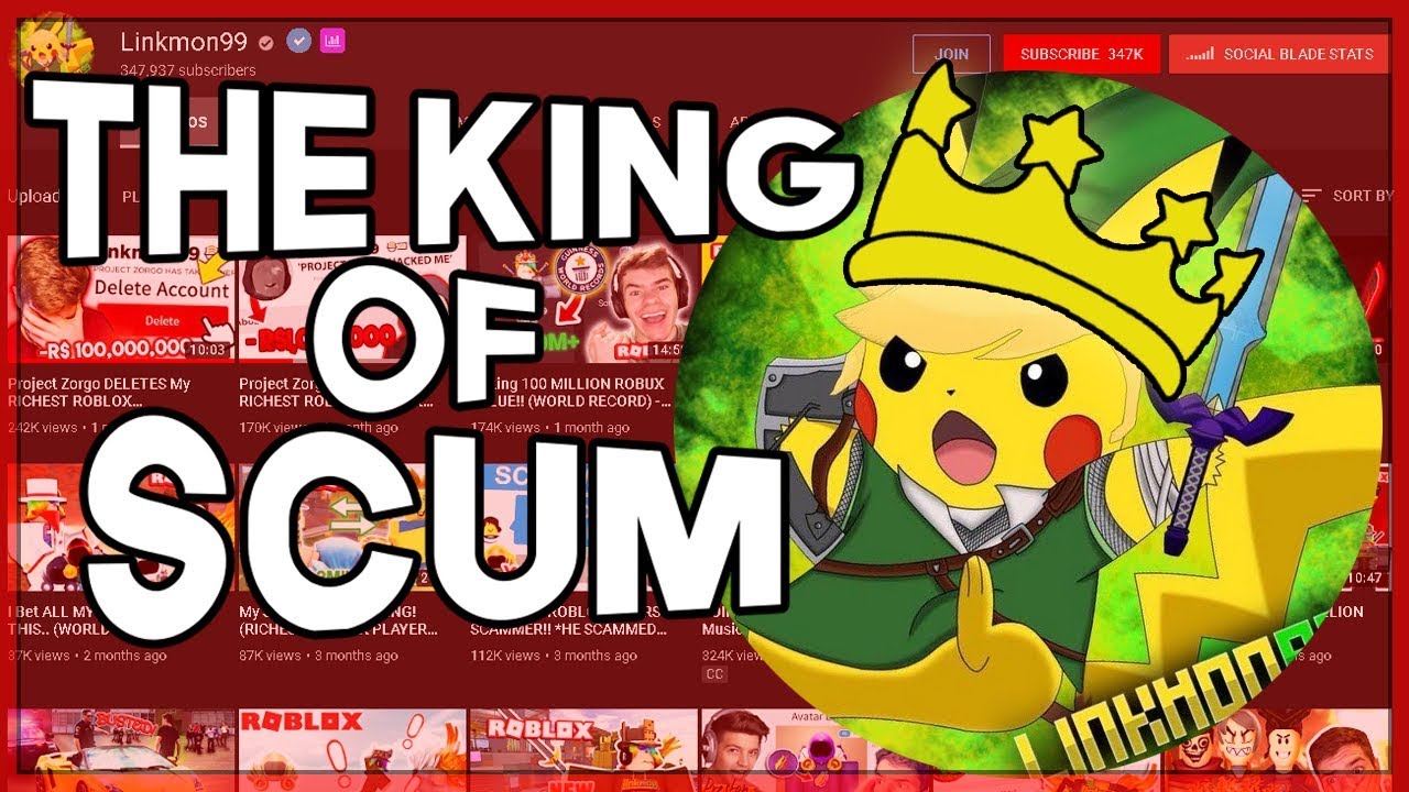 Linkmon99 -The King of Scum (Roblox Exposed) - YouTube