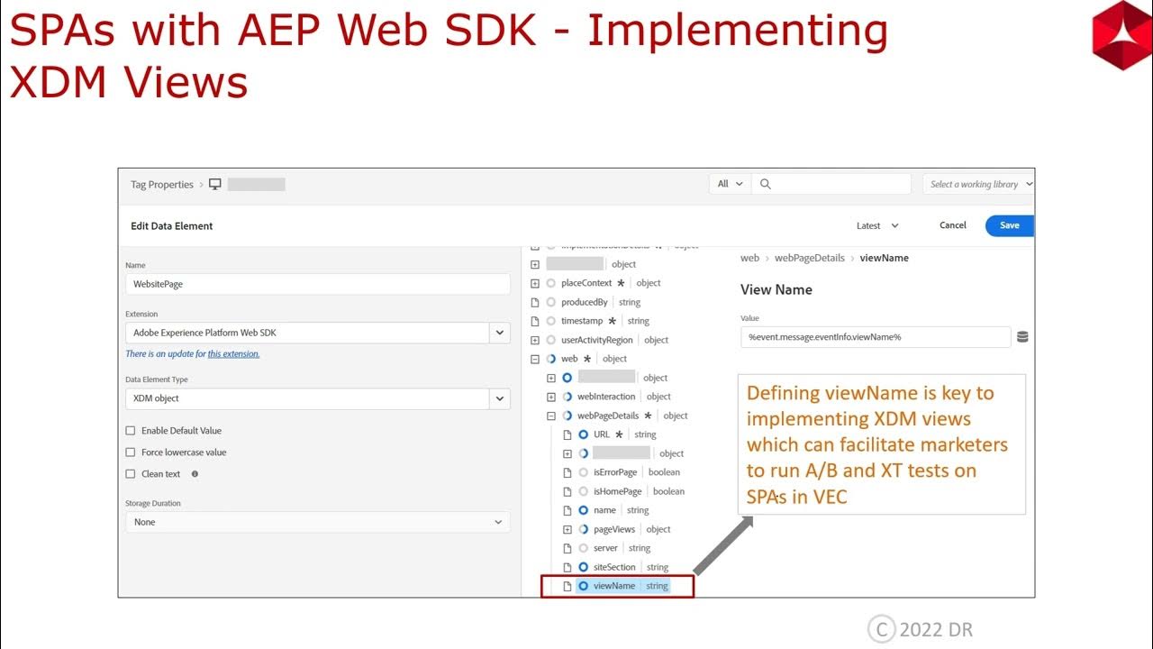 SPAs with AEP Web SDK - Implementing XDM Views #shorts - YouTube