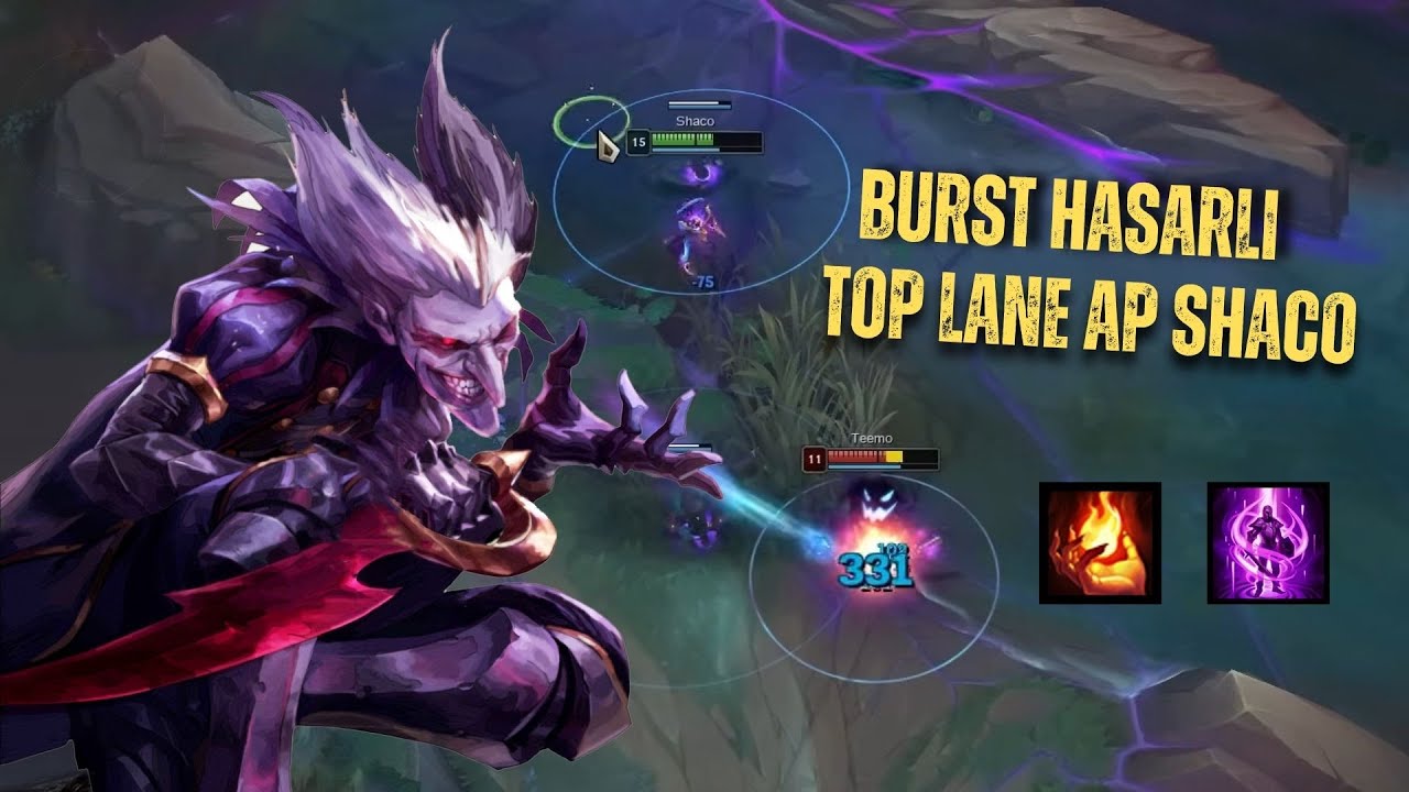 FF VERDİRTEN TOP LANE SHACO - YouTube