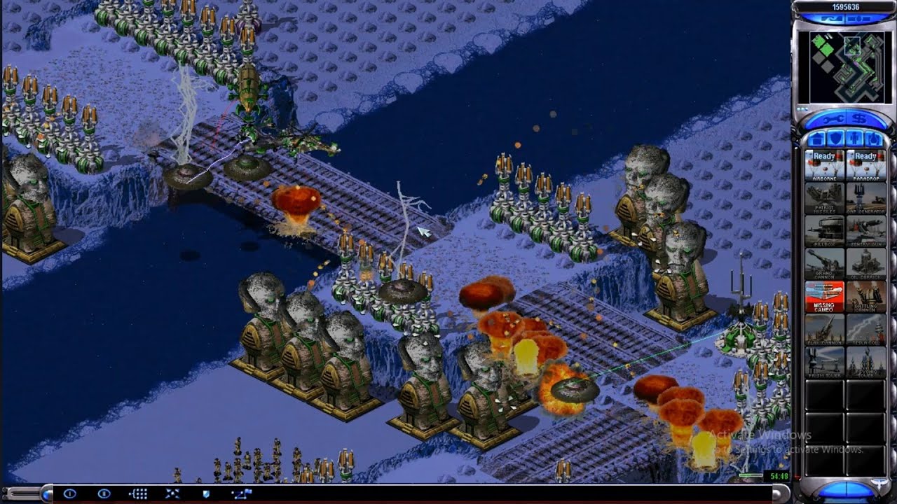 How to win TOWER map ((ALONE)) ,, RED ALERT 2 (YURI'S REVNGE) - YouTube