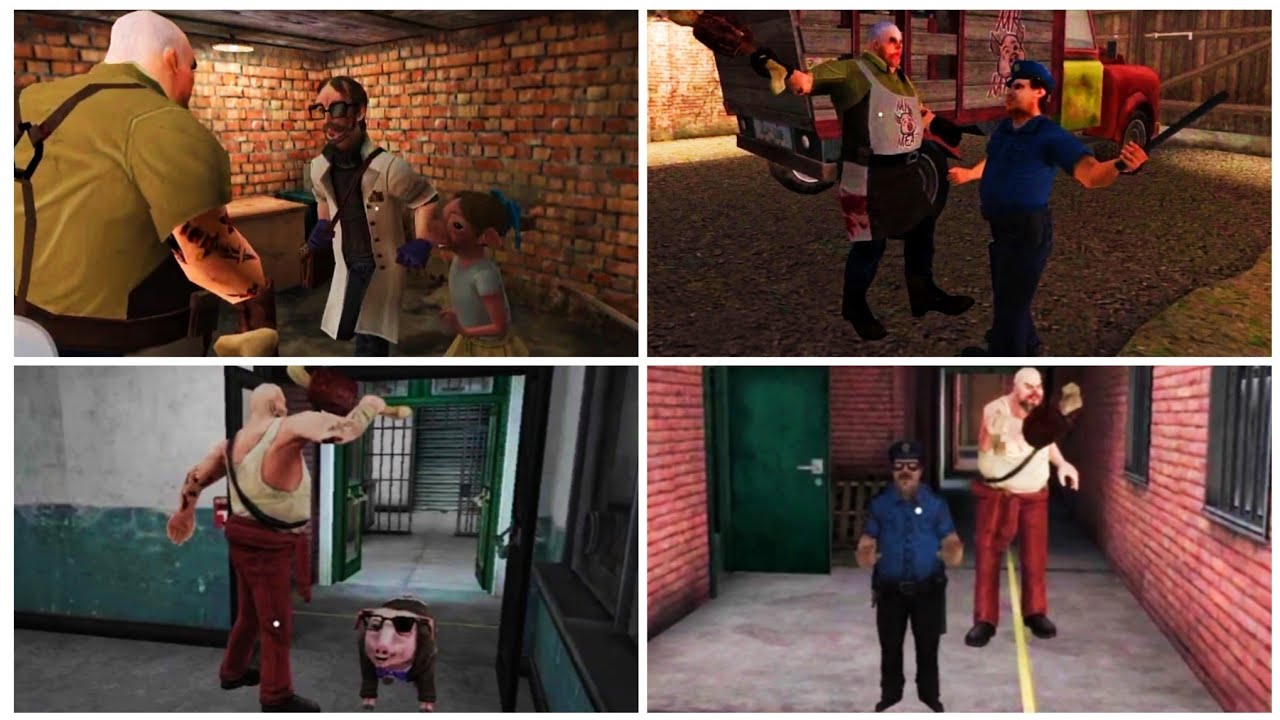 I Handed Over The Scientist Dr White and Policeman Andrew to Mr Meat in ...
