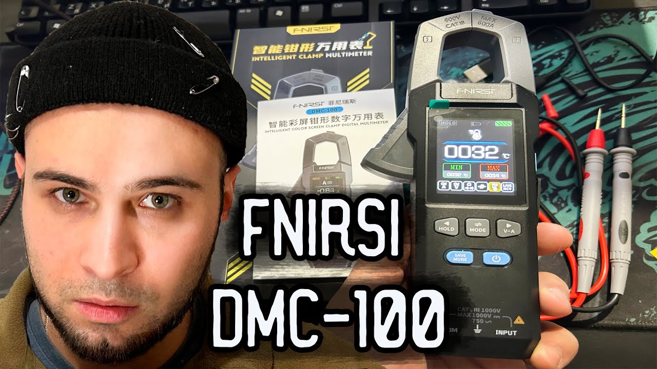Новий мультиметр FNIRSI DMC-100 з китаю | Розпаковка та огляд - YouTube