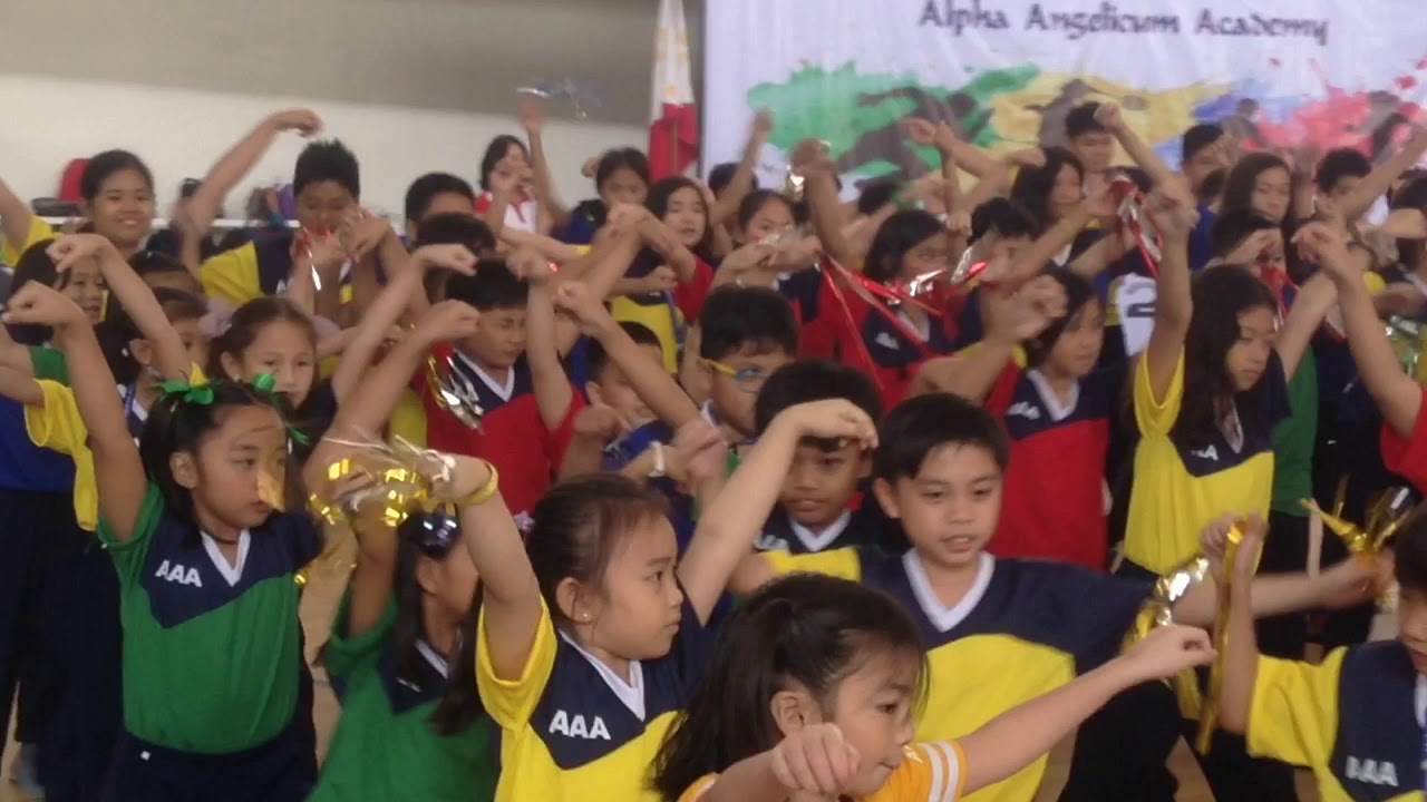 ALPHA ANGELICUM ACADEMY INTRAMURALS 2019 | RED TEAM - YouTube