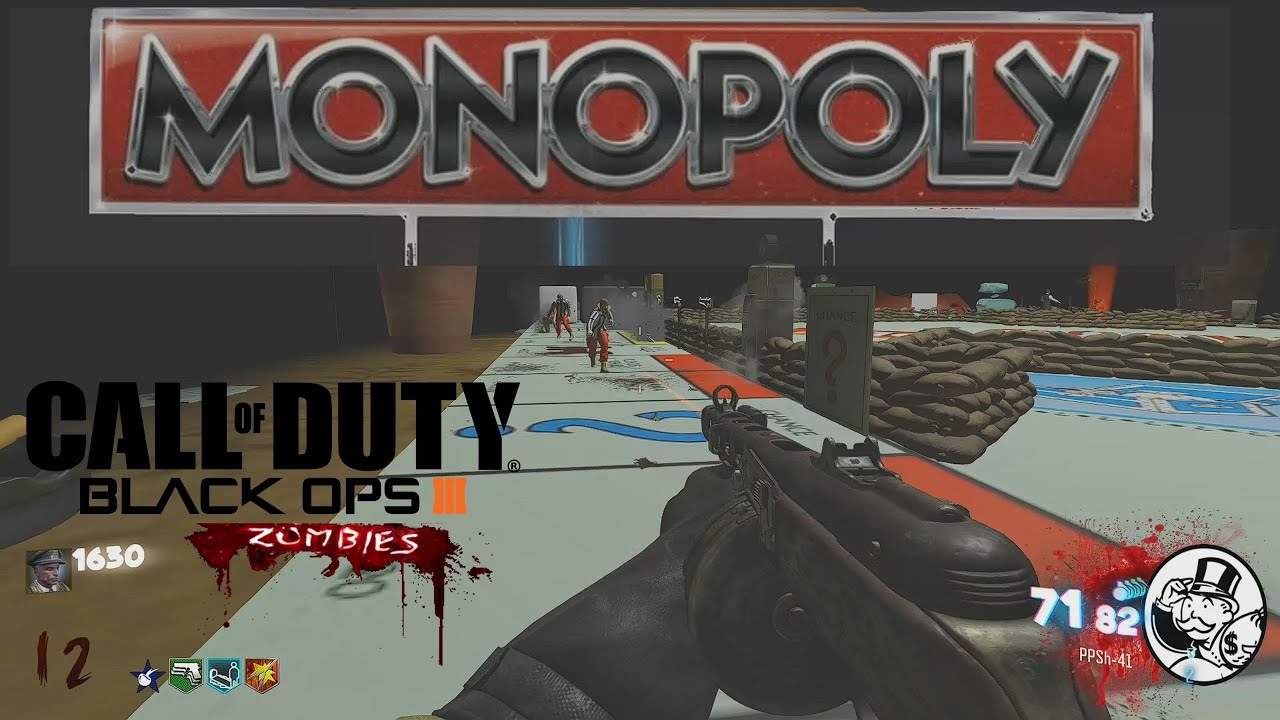 MONOPOLY ZOMBIES CUSTOM MAP / CALL OF DUTY BLACK OPS 3 ZOMBIES / FULL ...