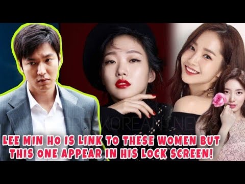 Lee Min Ho were link to these Women but this girl appear in his Lock Screen!