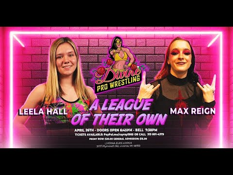 Leela Hall vs Max Reign - Divine Pro Wrestling - YouTube