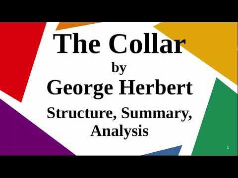 The Collar by George Herbert | Structure, Summary, Analysis - YouTube