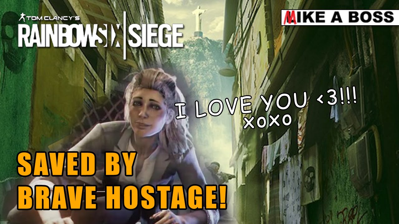 SAVED BY BRAVE HOSTAGE! - New Favela Map Highlights | Rainbow Six Siege ...