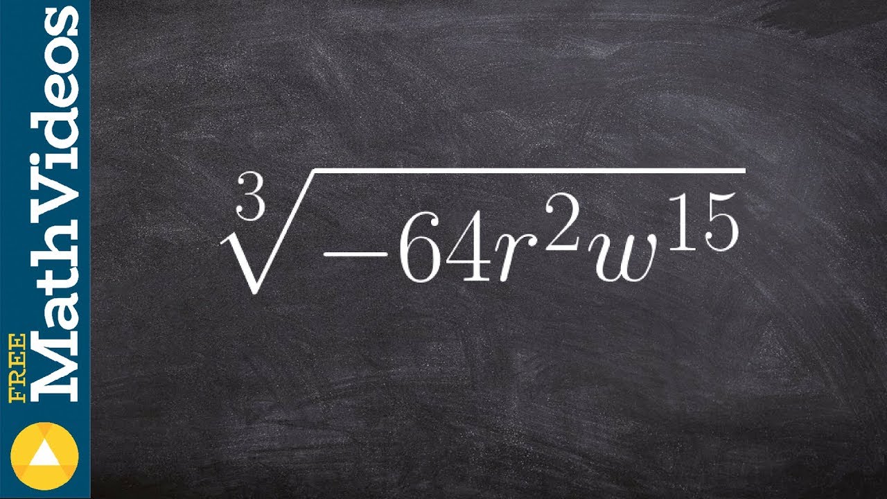 Learn How To Take The Cube Root Of Multiple Terms Cube Root YouTube learn-how-to-take-the-cube-root-of-multiple-terms-cube-root-youtube