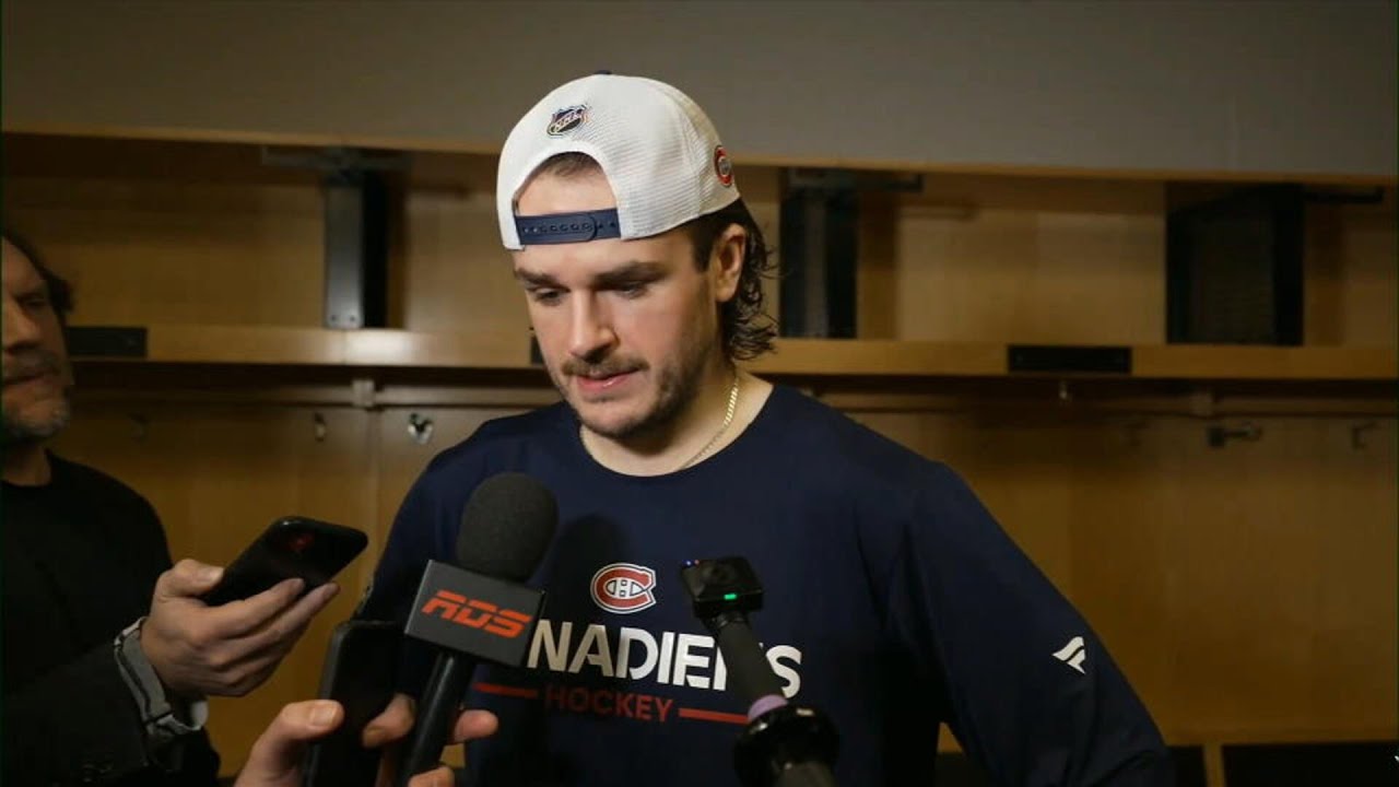 Samuel Blais se dit «satisfait» de son premier match - YouTube