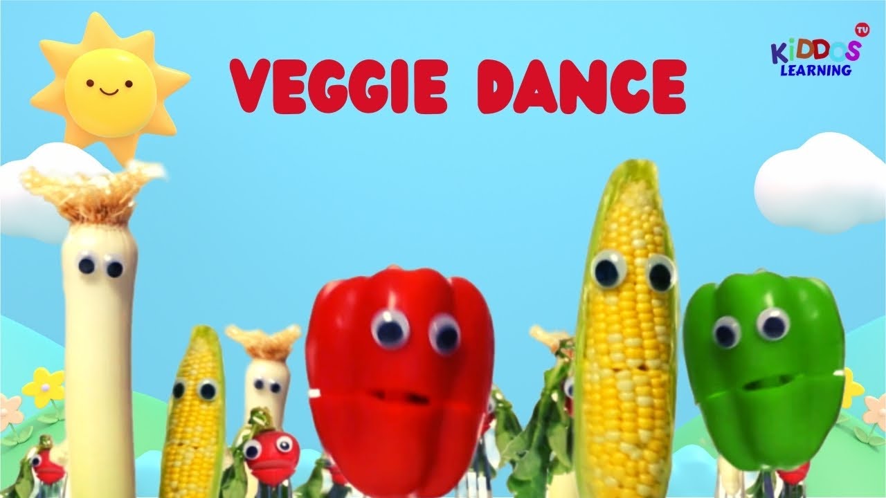 Veggie Dance | Eating Healthy with Kiddos Learning TV | Nursery Rhymes ...