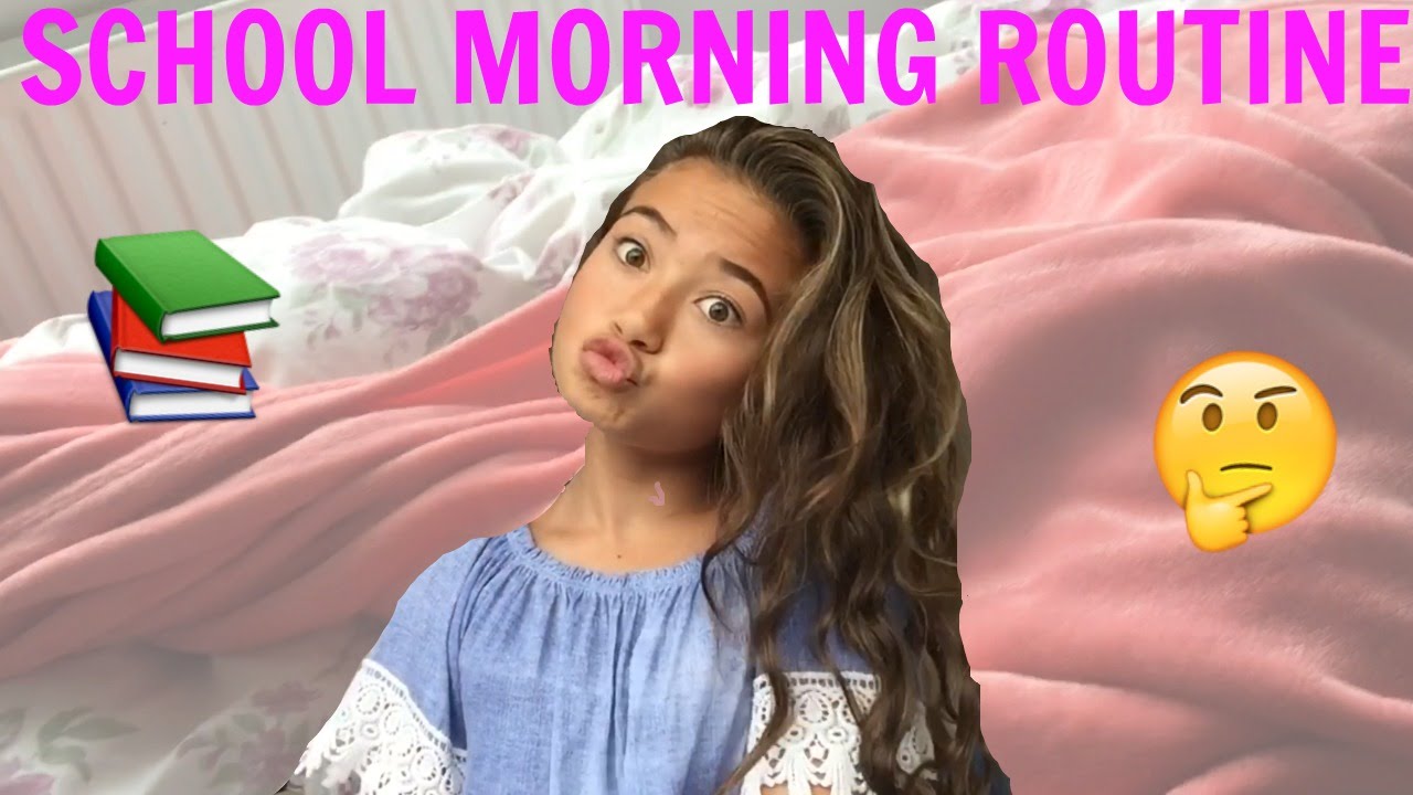 SCHOOL MORNING ROUTINE 2016 - YouTube
