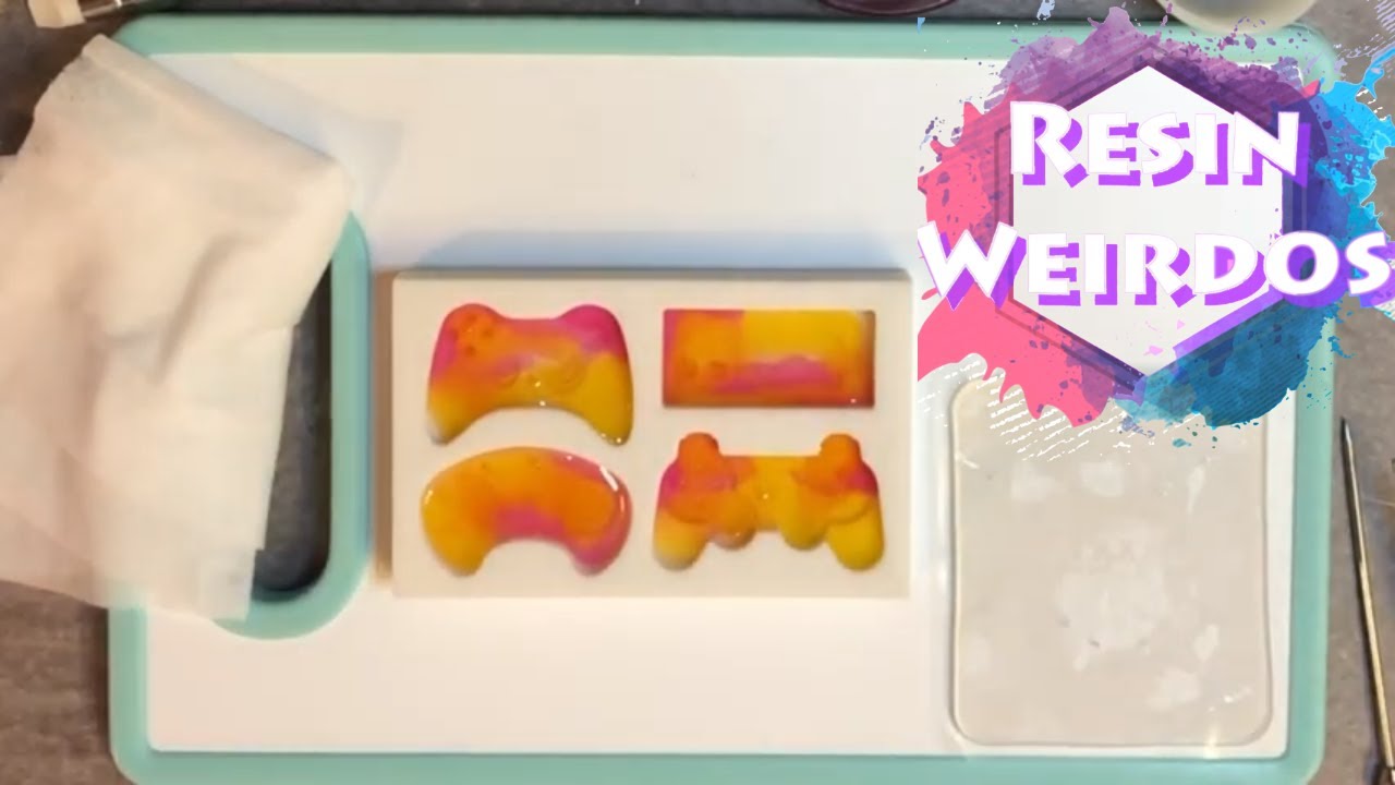 Watch me resin | game controllers | uv Resin - YouTube