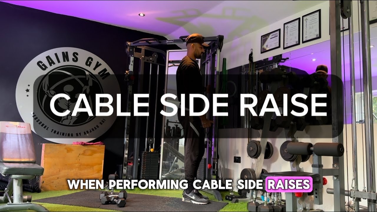 Cable Side Raise - YouTube