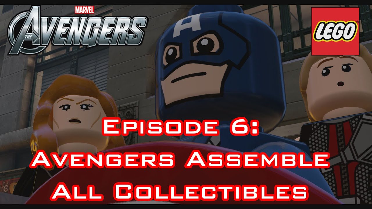 Lego Marvel's Avengers - ALL COLLECTIBLES: "AVENGERS ASSEMBLE" Episode ...