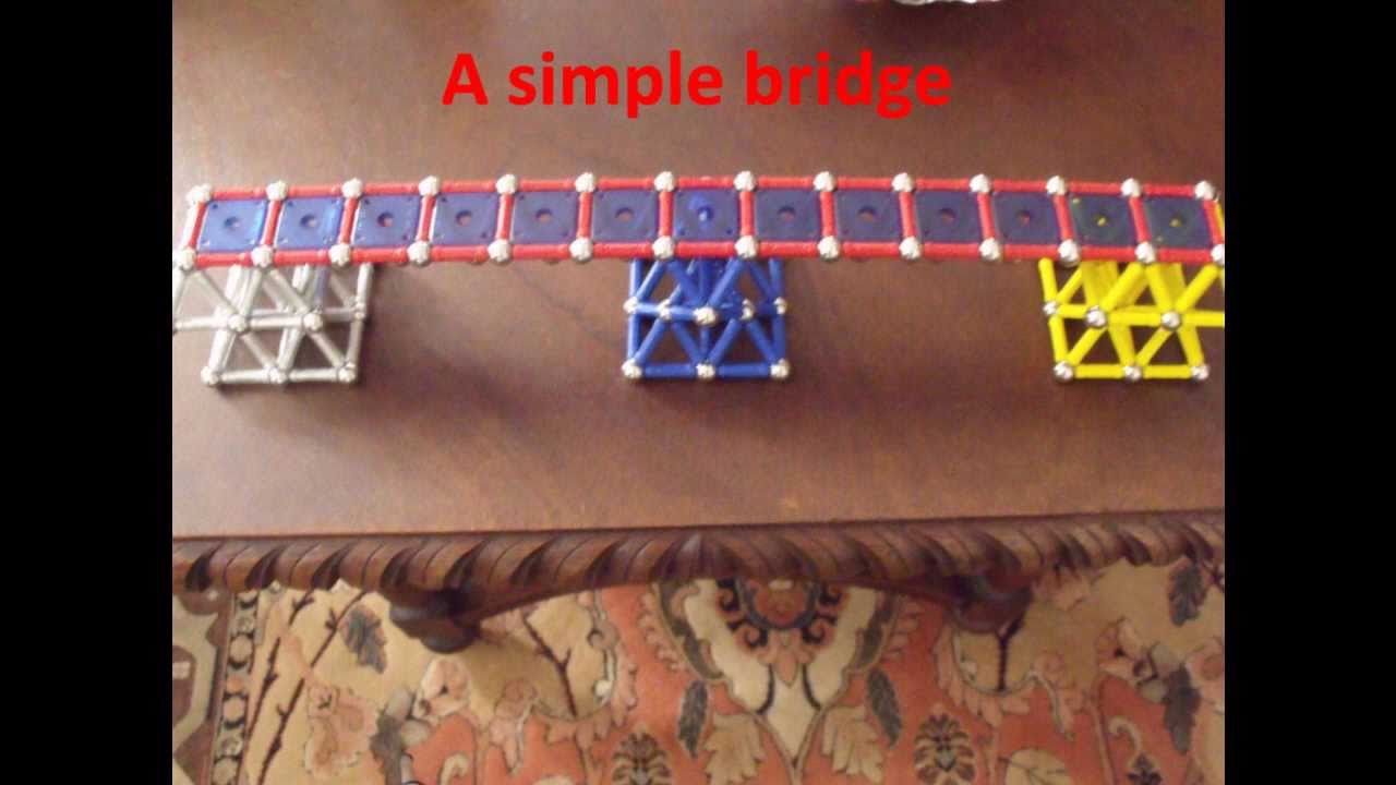 A Simple Geomag Bridge Stop Motion (HD) - YouTube