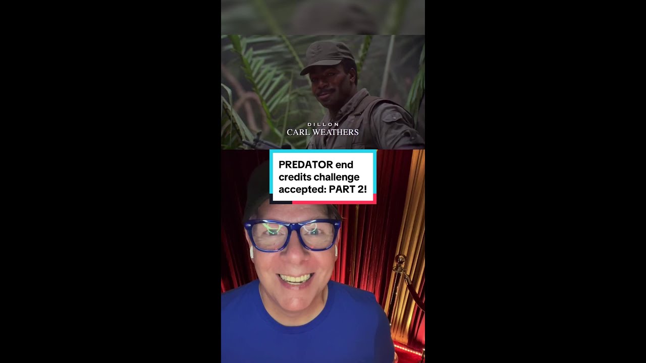 MOVIE TRAILERS: PREDATOR end credits challenge accepted: PART 2! - YouTube