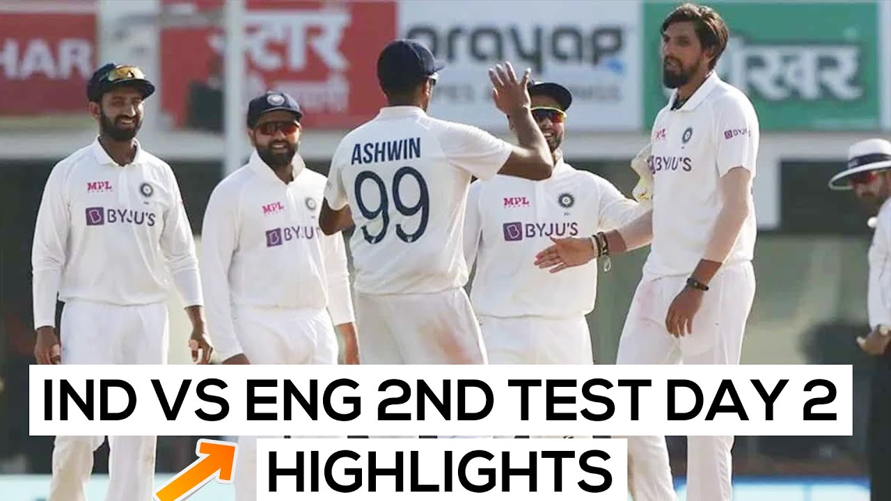 India Vs England 2nd Test Day 2 Highlights Cricket 19 | Ind Vs Eng 2nd ...