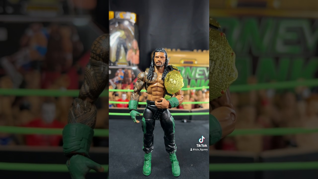 Custom Roman Reigns MITB Figure #wwe #wweraw #wrestling #raw # ...