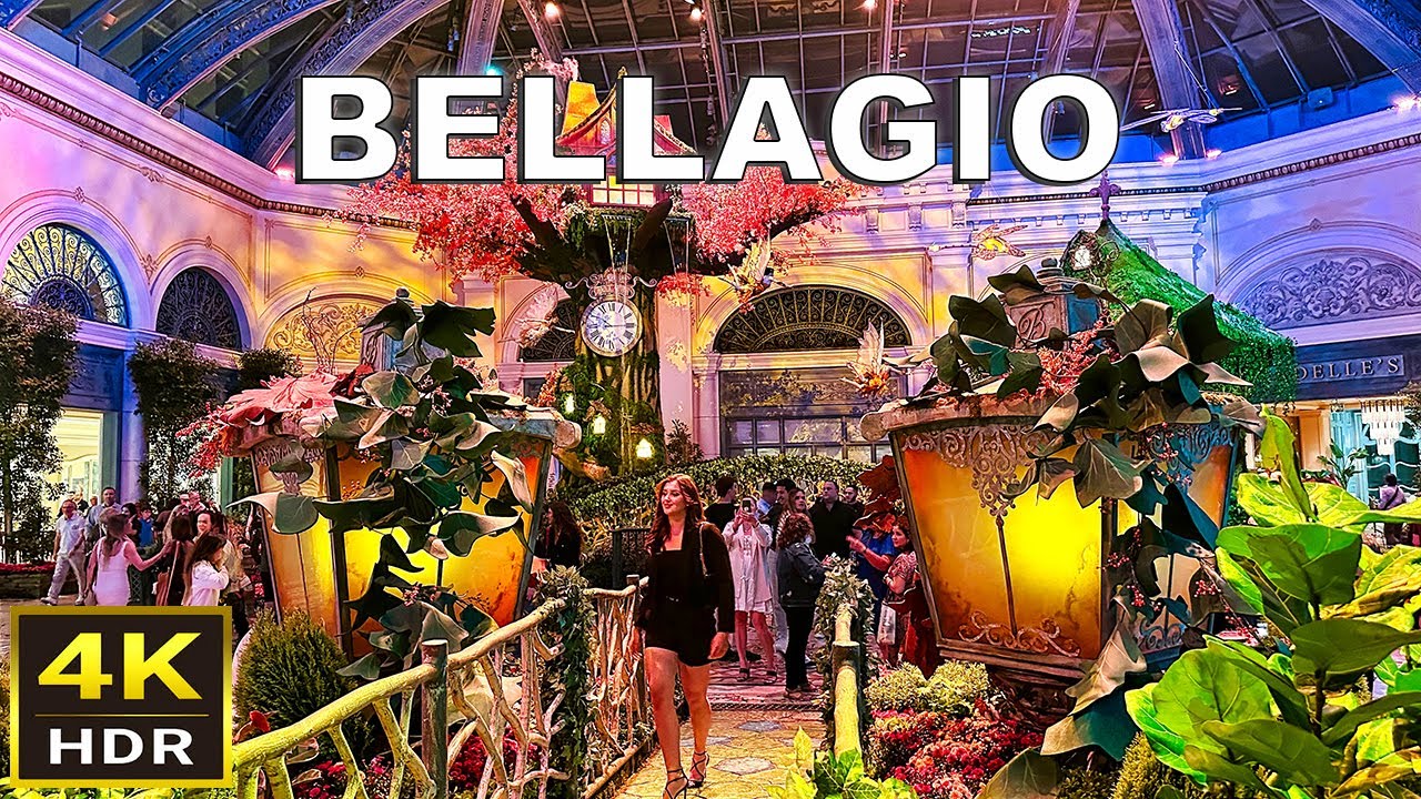 [4K HDR] Bellagio Las Vegas Walking Tour | Sept 2024 | Las Vegas Strip ...