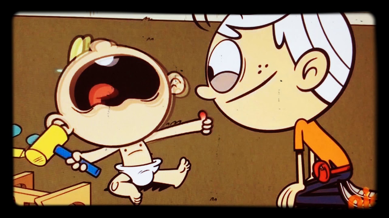 Loud house Lincoln kisses Lily’s boo boo colorful - YouTube