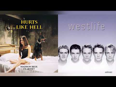 Madison Beer feat. Offset | Westlife - Hurts Like Hell + Fool Again [MASHUP]