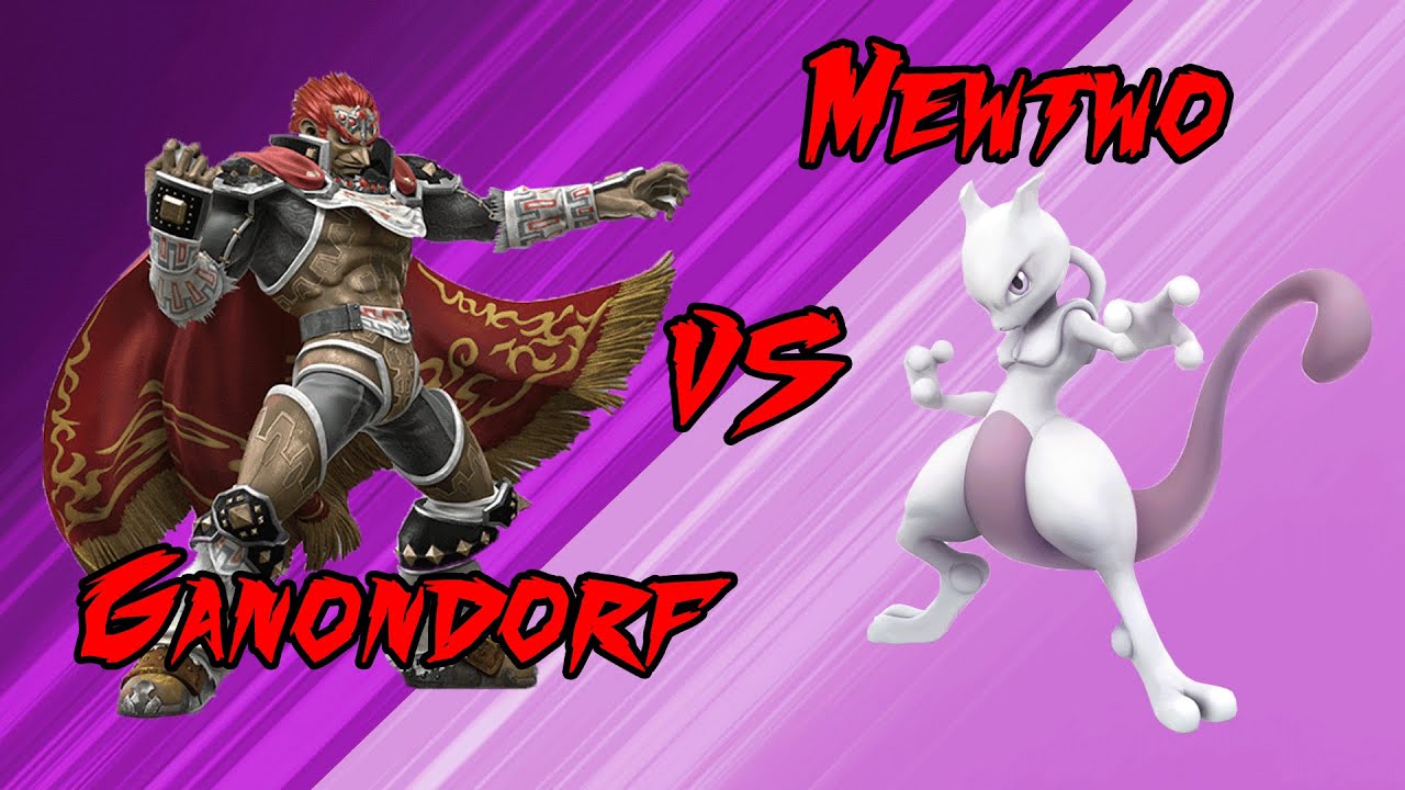 Smash Bros. Melee - Full Playthrough: Ganondorf vs. Mewtwo (CPU Lv.9 ...