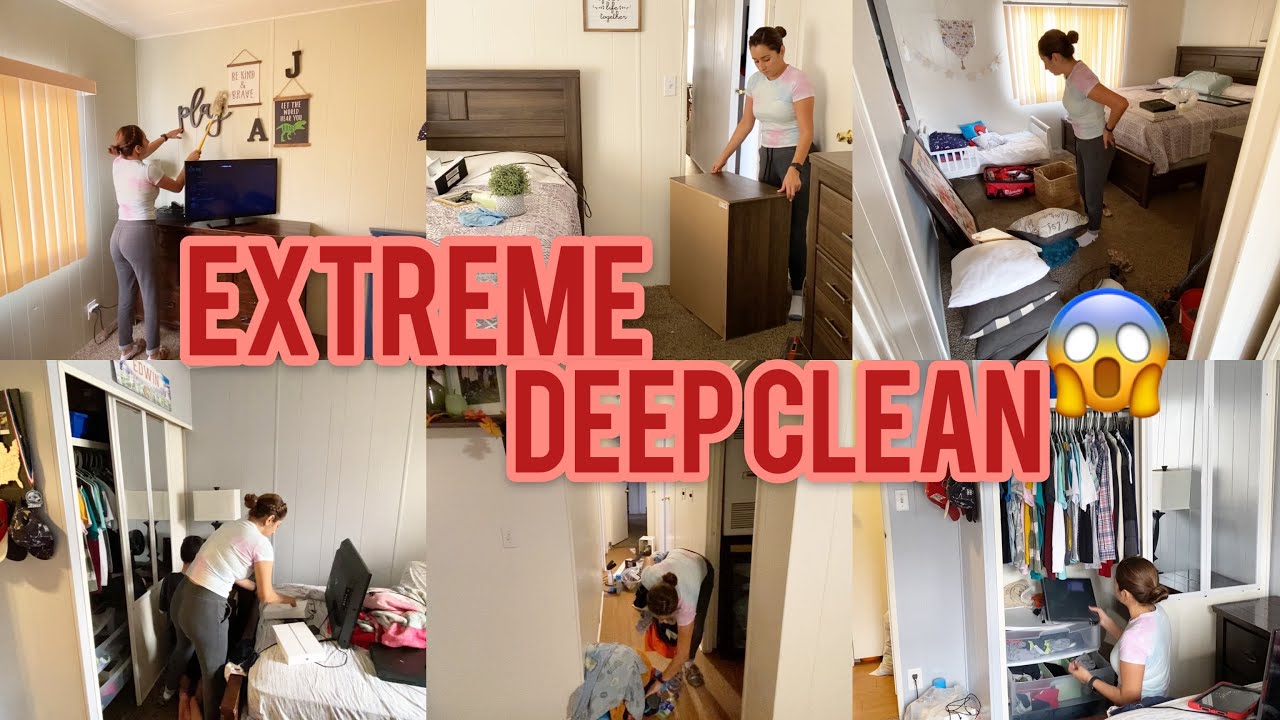EXTREME DEEP CLEANING | Cleaning Motivation | SPEED CLEAN | CLEAN WITH ...
