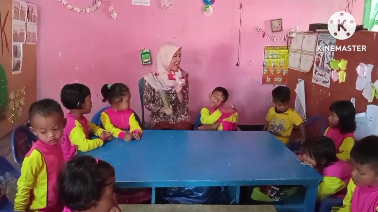 pengembangan motorik halus melalui kegiatan menempel - YouTube