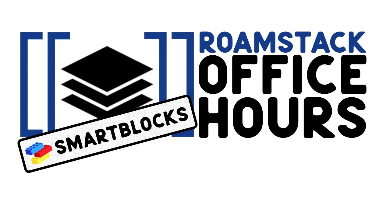 RoamStack Office Hours #5: Roam42 SmartBlocks - YouTube