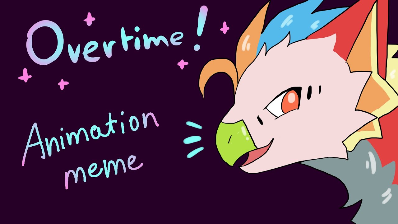 overtime - animation meme - YouTube