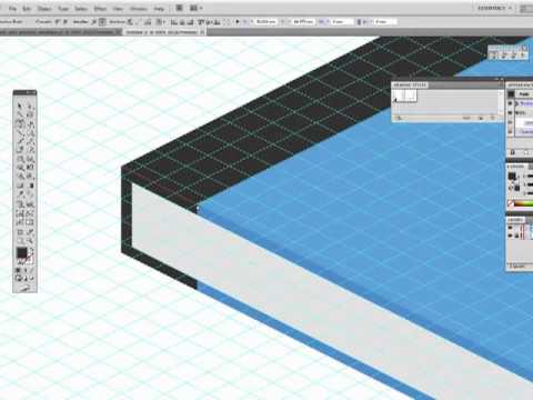 Vector Isometric Book, Speed Drawing - Part 01 - YouTube