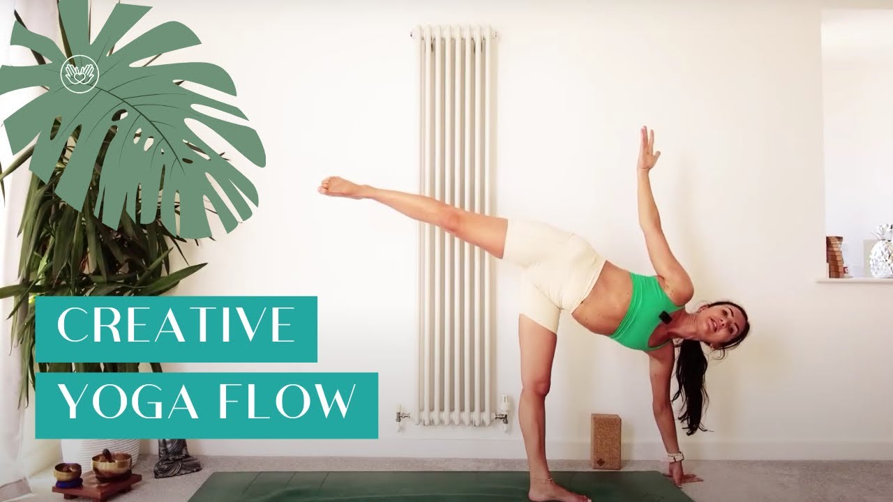 Creative Vinyasa Yoga Flow / All Levels / 25 Minutes - YouTube