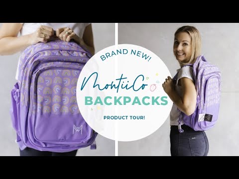 BRAND NEW MONTIICO BACKPACKS | Product Tour! - YouTube