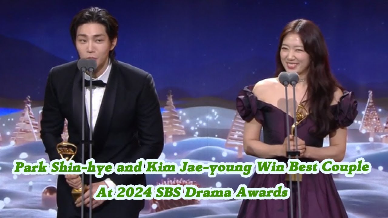 Park Shin hye and Kim Jae young Win Best Couple at 2024 SBS Drama ...