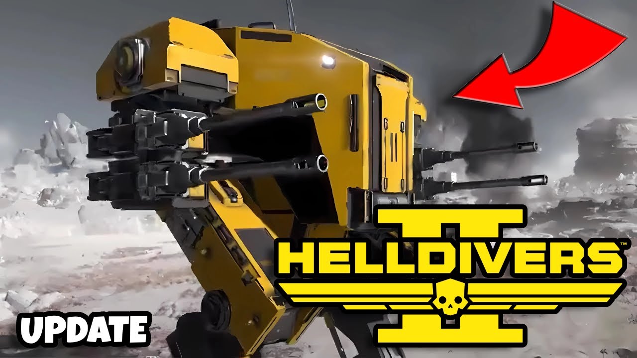 Helldivers 2 NEW MECH UPDATE INCOMING! - GAMEPLAY FOOTAGE AND MORE ...