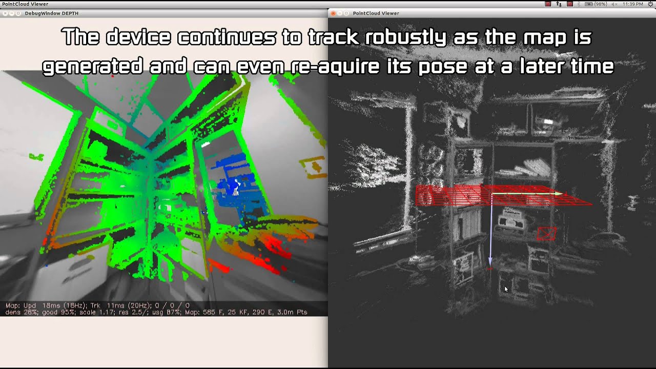 TVI: IS-1200+ / HObIT Natural Feature Tracking w/ 3D reconstruction ...