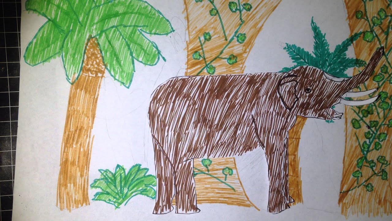 Evolution of a mammoth (school project) - YouTube