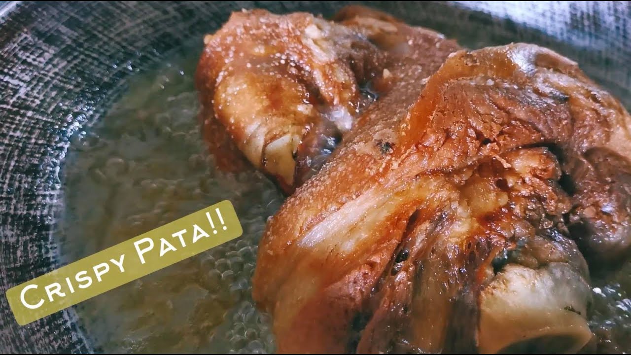 How to cook crispy pata - YouTube