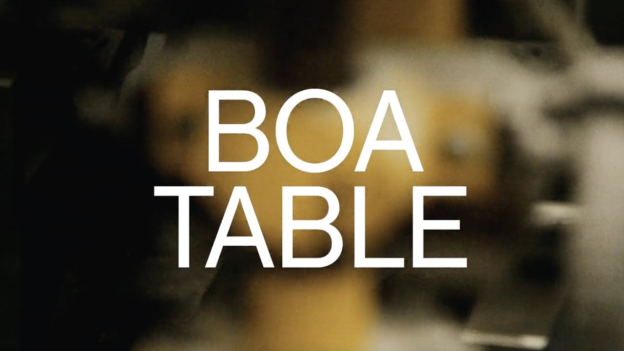 Introducing the HAY Boa Table Collection Designed by Stefan Diez - YouTube