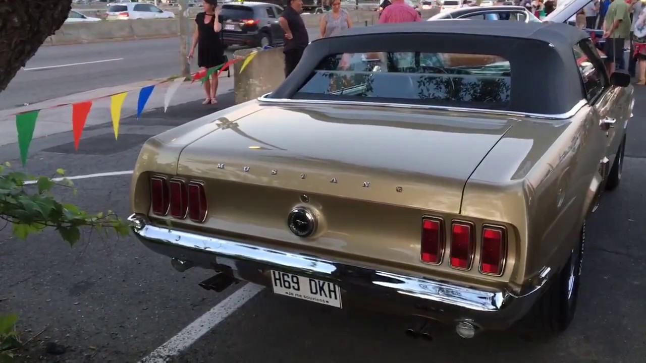 All Original Champagne Gold 1969 Ford Mustang Cobra Convertible (Car ...
