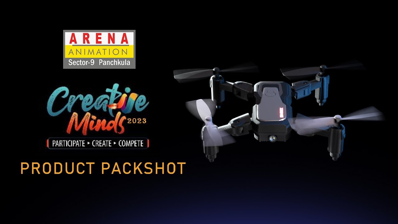 PRODUCT PACKSHOT MINI DRONE | Arena Animation | Creative Minds 2023 ...