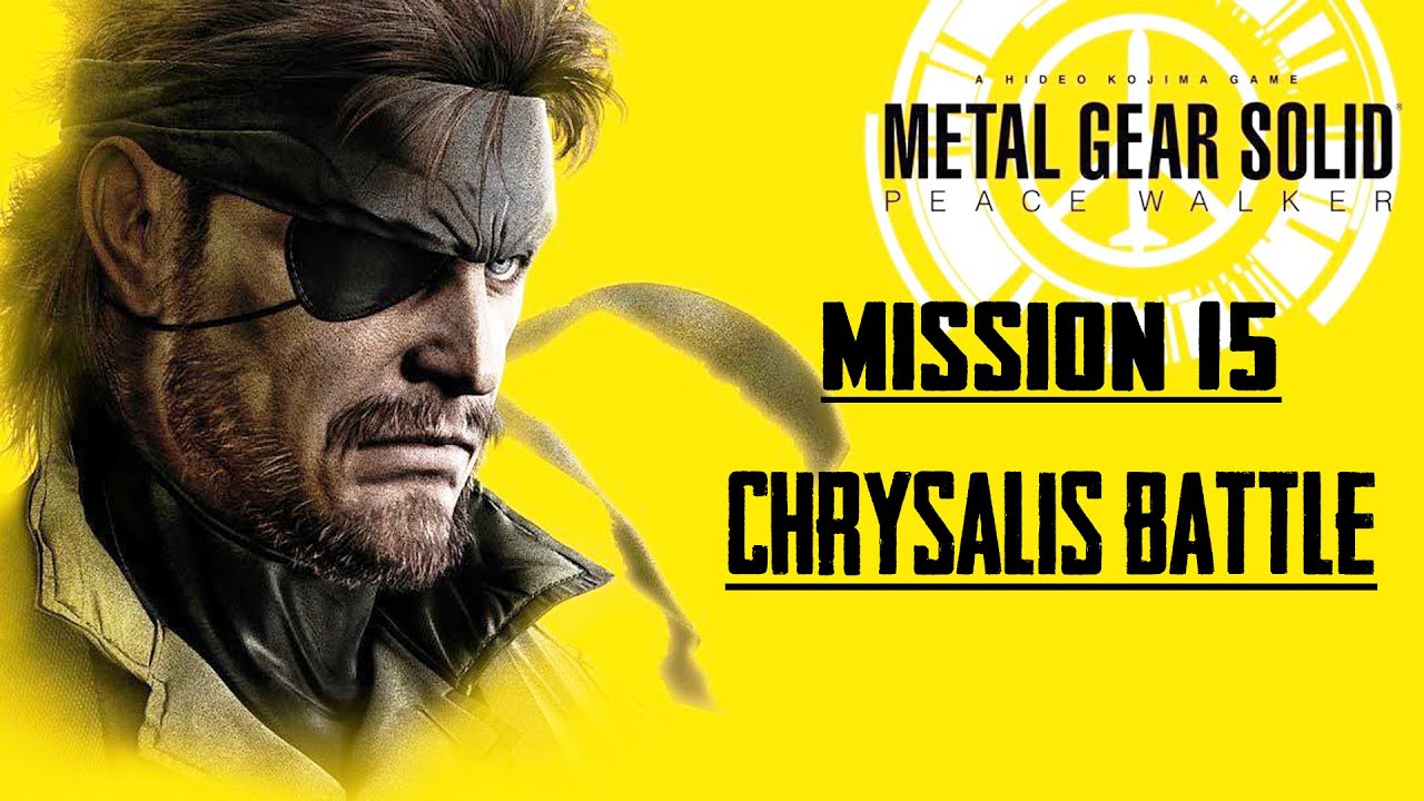 MGS: Peace Walker - #15 Chrysalis Battle - 0 Alerts - No Commentary ...