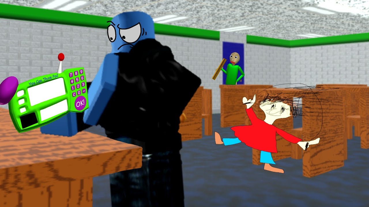 COMPLETANDO el UNICO NOTEBOOK de BALDI BASSIC RP en ROBLOX | Byagus ...