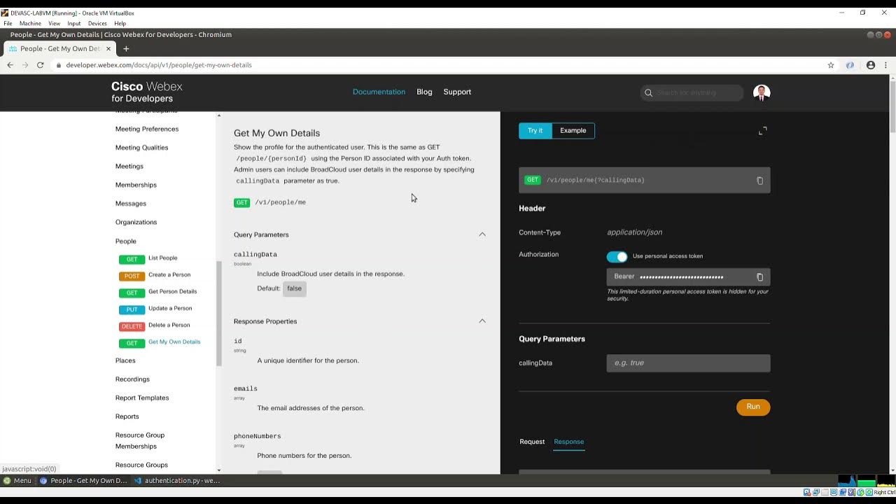 Lab 867 Construct A Python Script To Manage Webex Teams Youtube