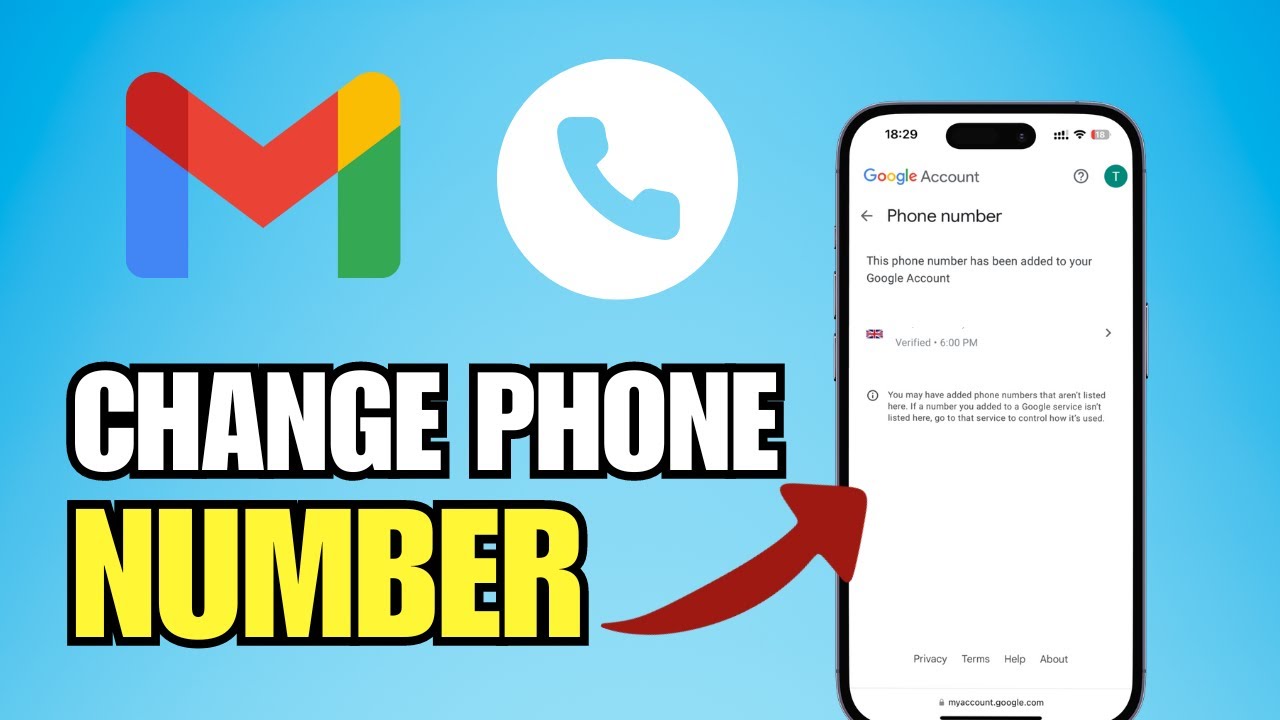 How To Change Phone Number on Gmail Account (Quick Method) - YouTube
