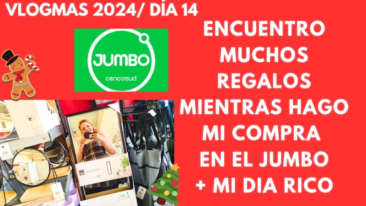 VOY AL JUMBO, MUCHAS IDEAS DE REGALOS + HACIENDO LA COMPRITA - YouTube