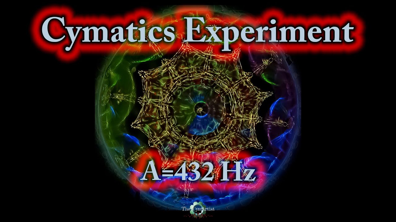 CYMATICS-CIMATICA-CYMATIC: Experiment 26 (432Hz) Sequence - YouTube