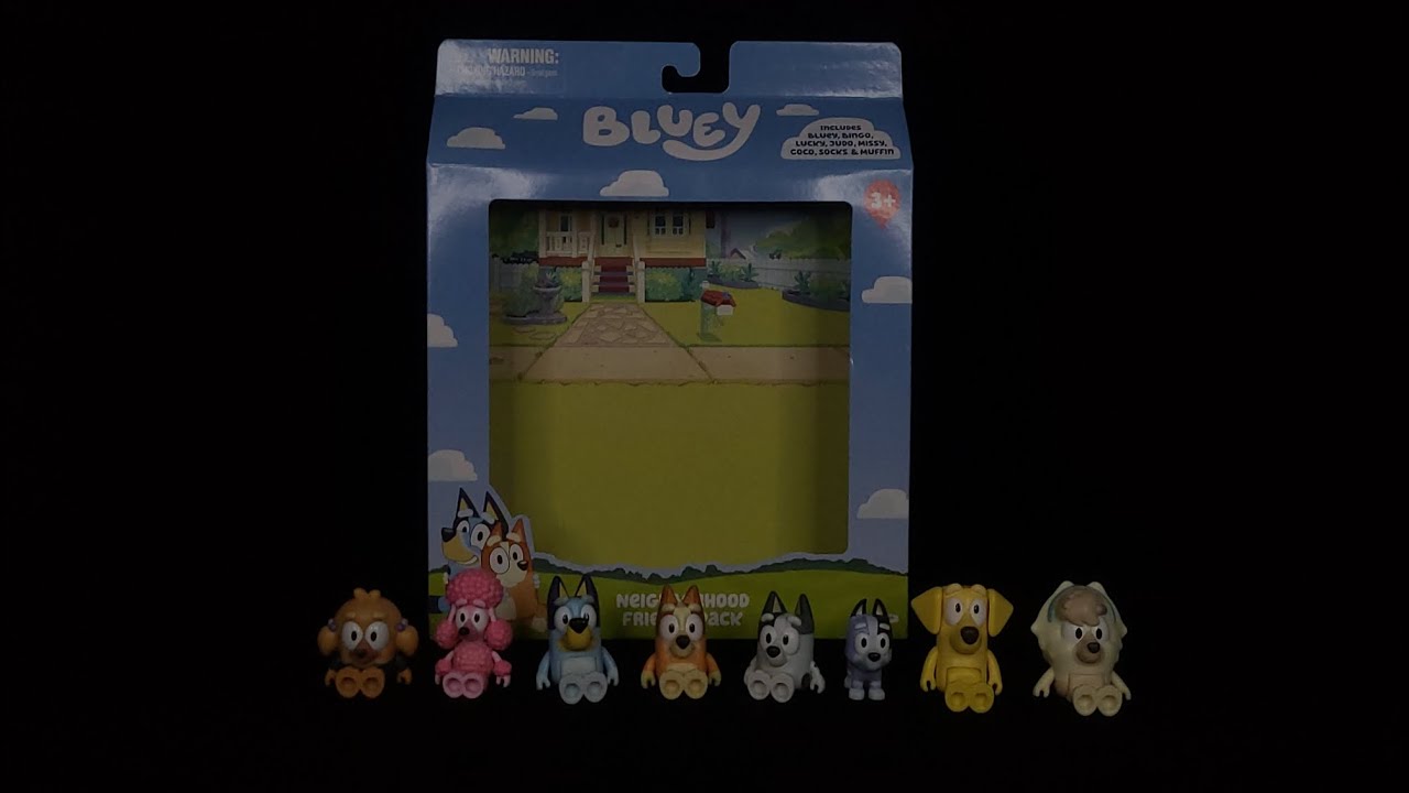 Bluey and Friends: Neighborhood Friends Pack Review - YouTube