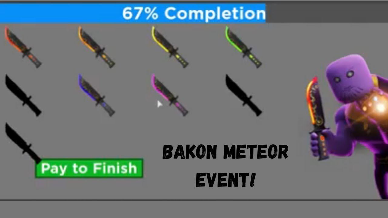 Trying to complete the bakon event #2 - YouTube